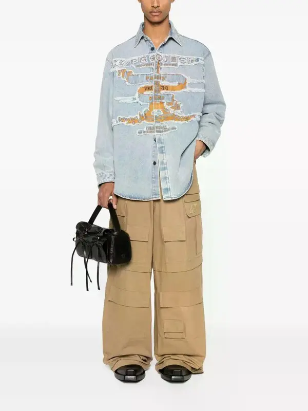 Y/project Paris Best Patch Denim Shirt