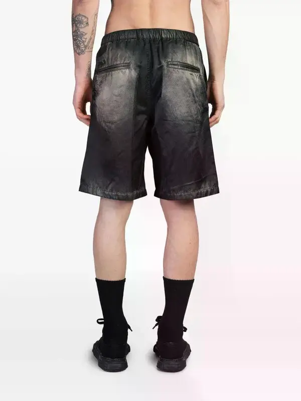 Mihara Yasuhiro Distressed Knee-length Shorts