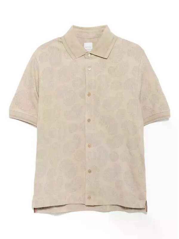 Paul Smith Jacquard Polo Shirt