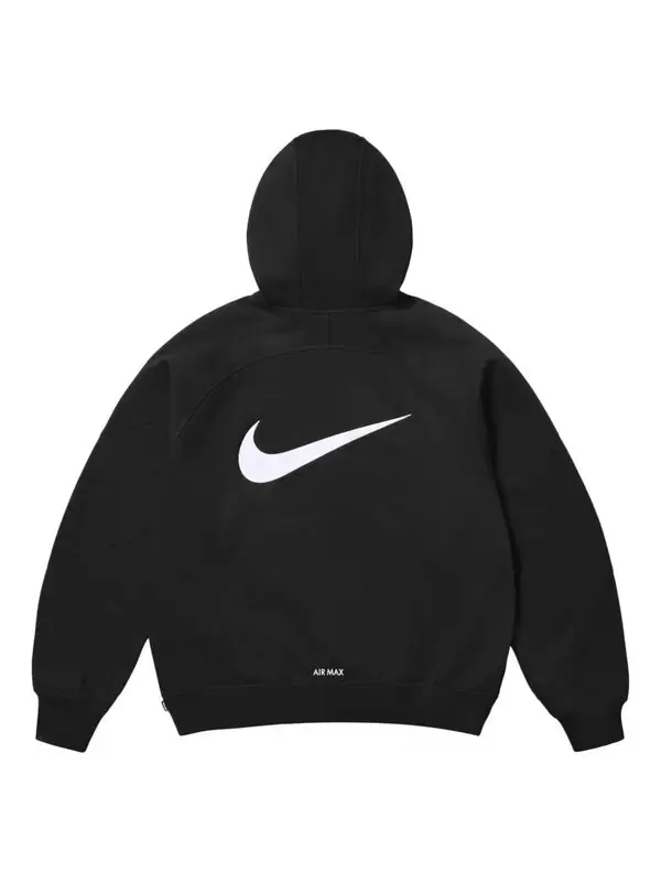 Supreme X Nike Zip-Up Hoodie - Black | Editorialist