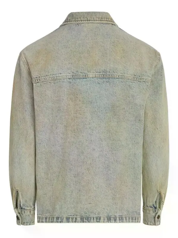 Guess Bleached-effect Denim Jacket
