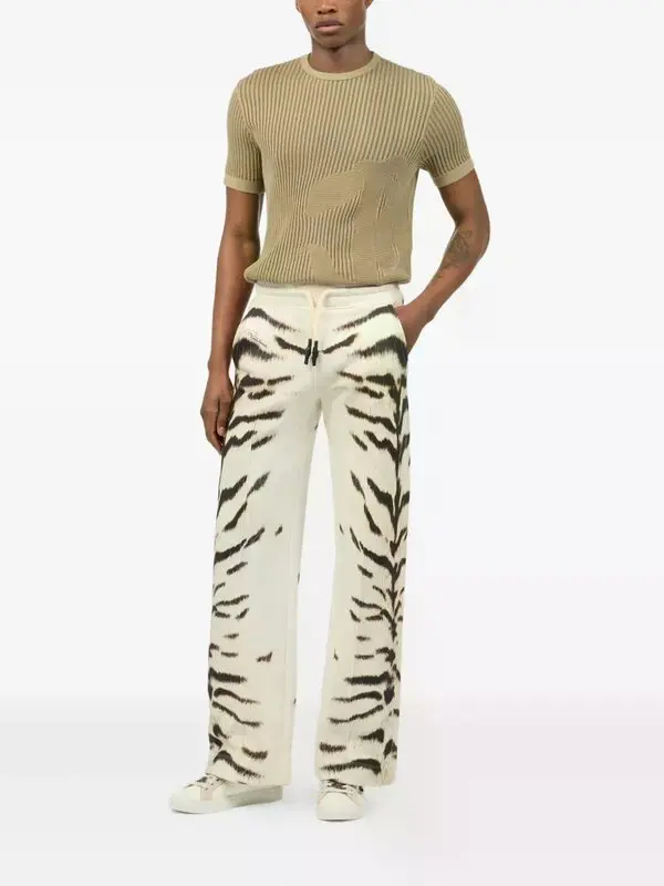 Roberto Cavalli Ribbed T-shirt