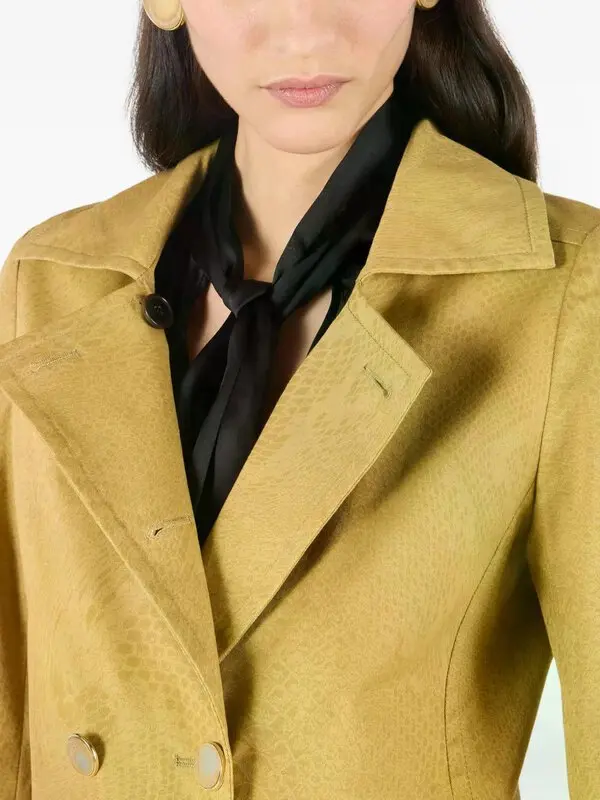 Roberto Cavalli Double-breasted Fitted Jacket