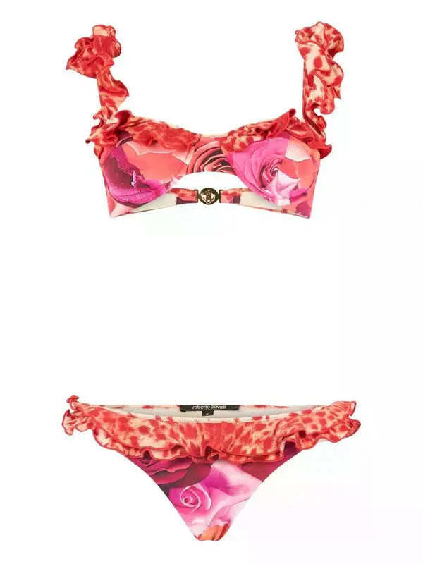 Roberto Cavalli Garden Rose Bikini