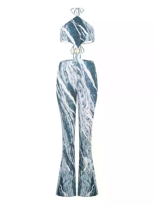 Roberto Cavalli Rubane Jumpsuit - Blue