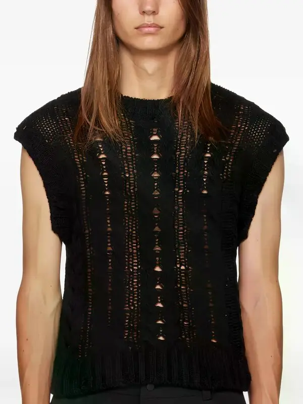 HAN KJØBENHAVN Chunky-knit Sleeveless Jumper
