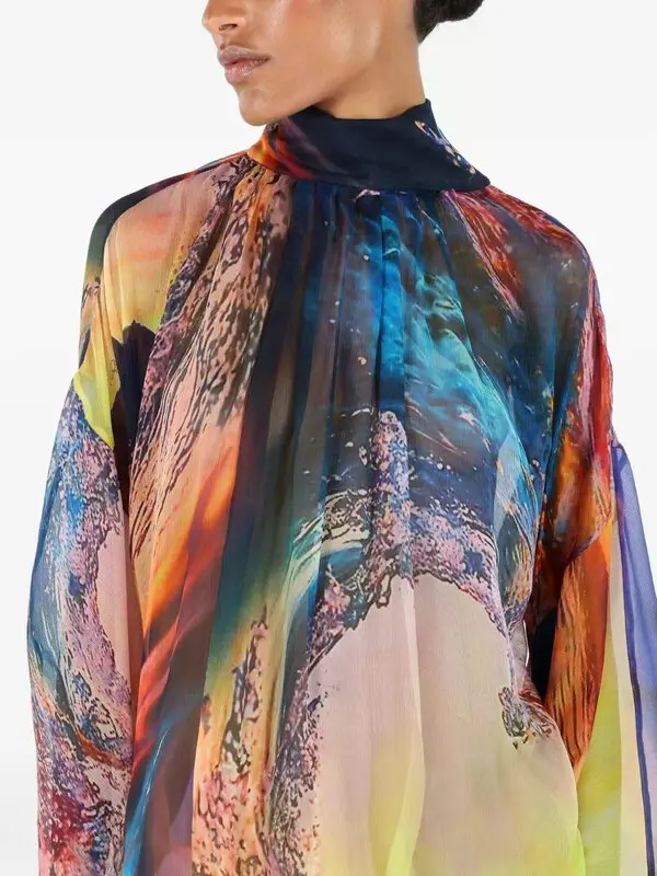 Roberto Cavalli Printed Dress