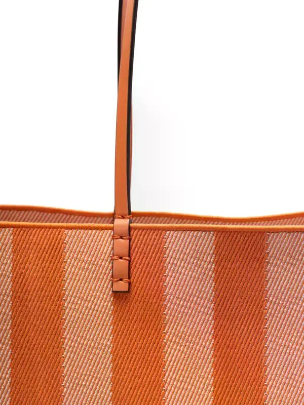 Fendi Large Striped Tote Bag