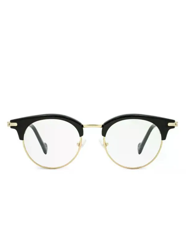 Moncler Round-frame Glasses - Black