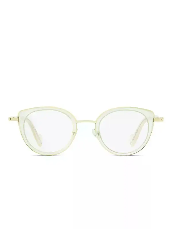 Moncler Cat Eye Glasses - Gold
