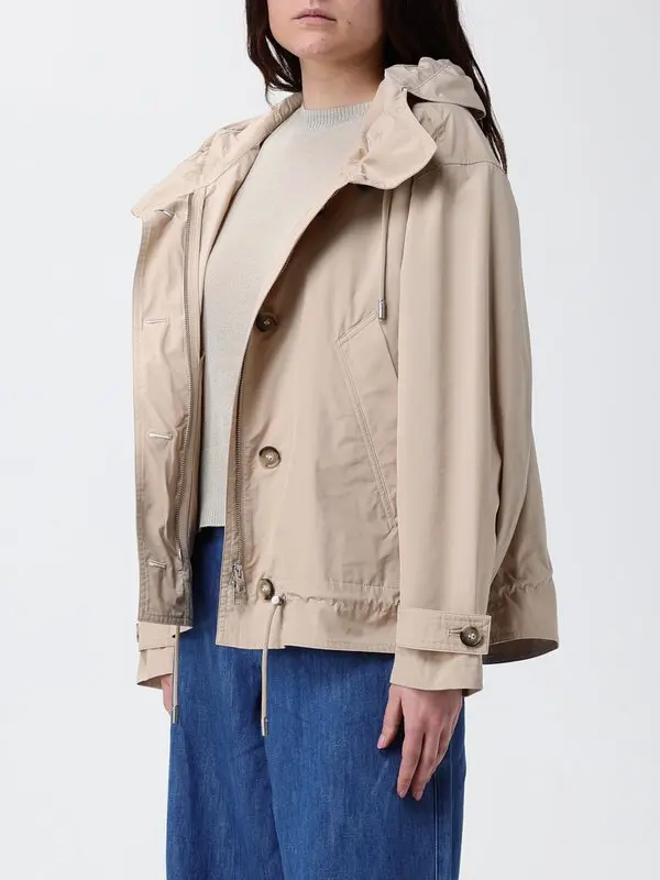 Woolrich Hooded Polyester Parka - Beige