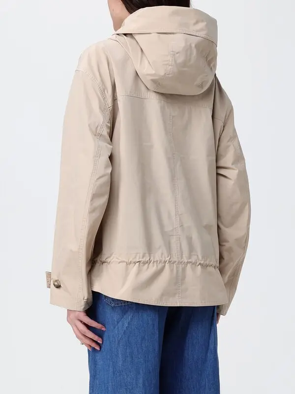 Woolrich Hooded Polyester Parka - Beige