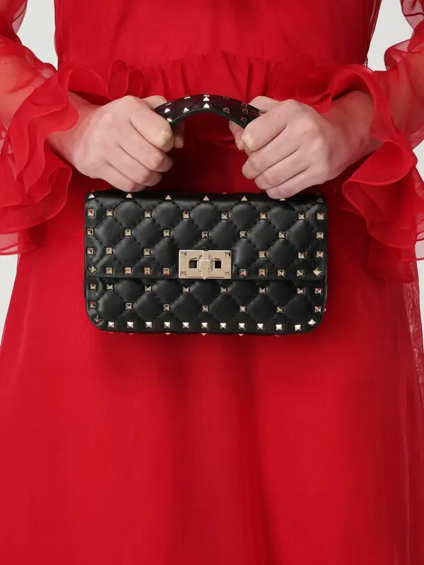 Valentino Garavani Studded Mini Bag - Black
