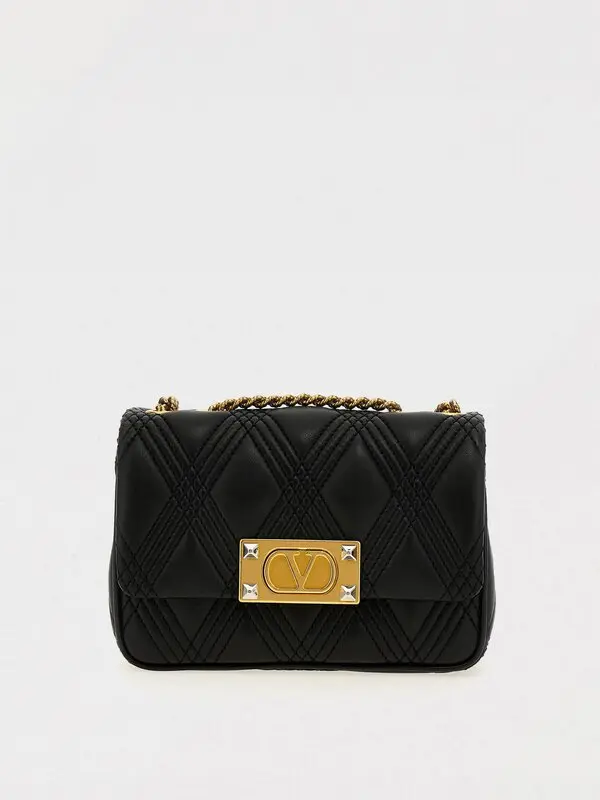 Valentino Garavani Quilted Chain Bag - Black