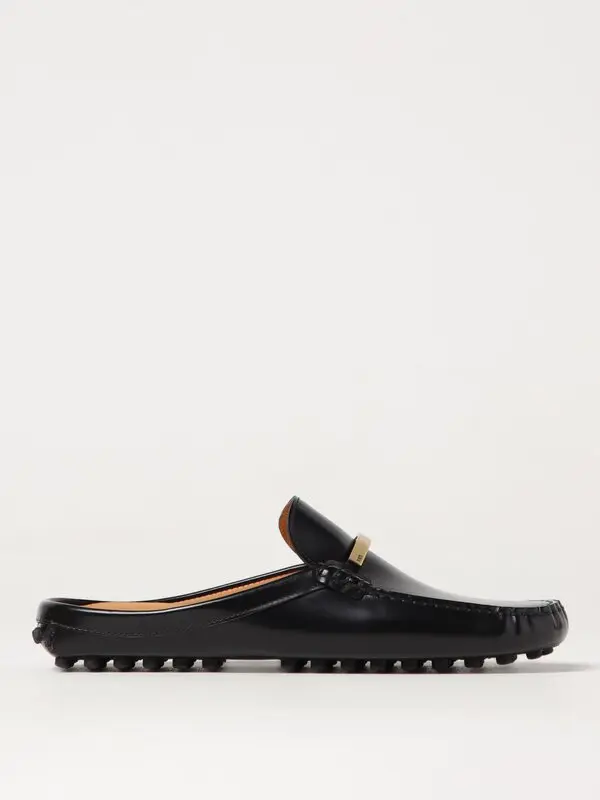 TOD'S Leather Loafers - Black