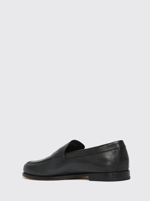 DOUCAL'S Leather Loafers - Navy