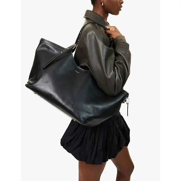 COACH Gramercy Buckle-trim Leather Tote Bag