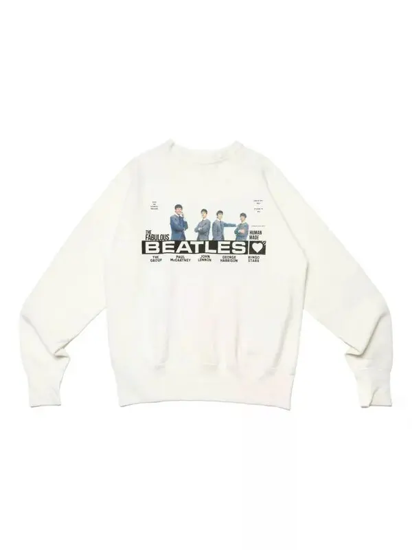 HUMAN MADE Cotton Sweatshirt - White