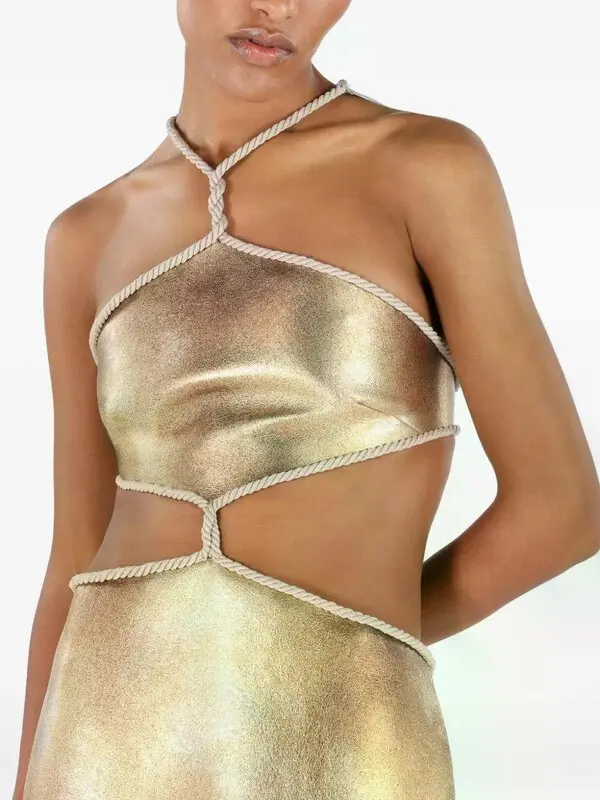 Roberto Cavalli Cut-out Mini Dress