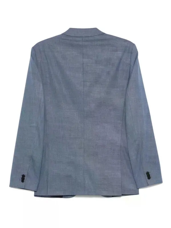 Hugo Single-breasted Blazer - Blue
