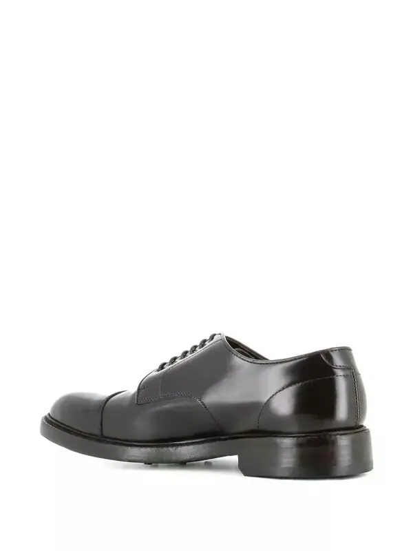 GREEN GEORGE 7084 Cap-toe Derby Shoes - Brown