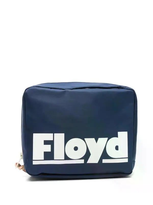 FLOYD Logo-print Wash Bag - Blue
