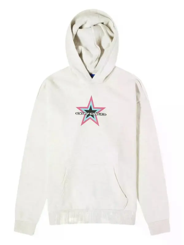 AWAKE NY Star Logo-print Hoodie