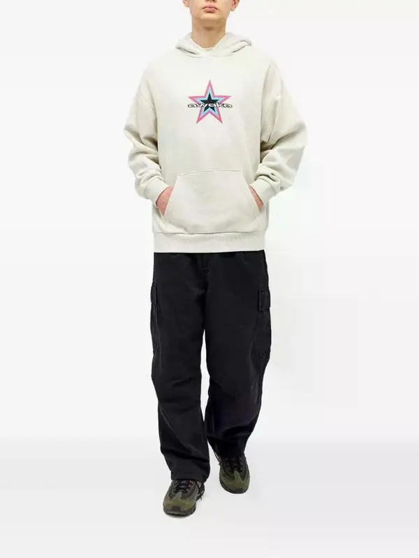 AWAKE NY Star Logo-print Hoodie