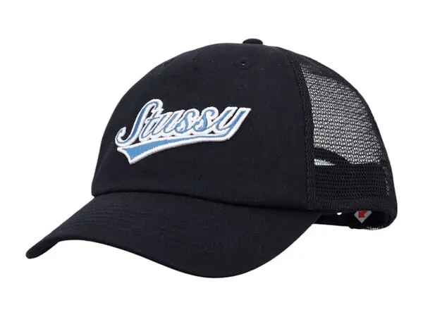 StÜssy Athletic Trucker Cap - Black