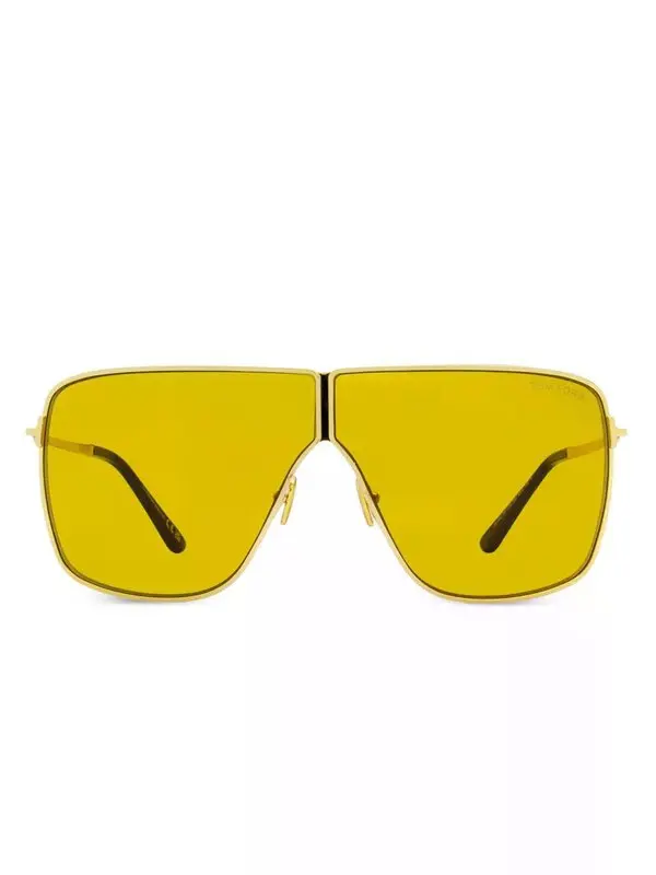 TOM FORD 1159 Huxley Sunglasses - Yellow