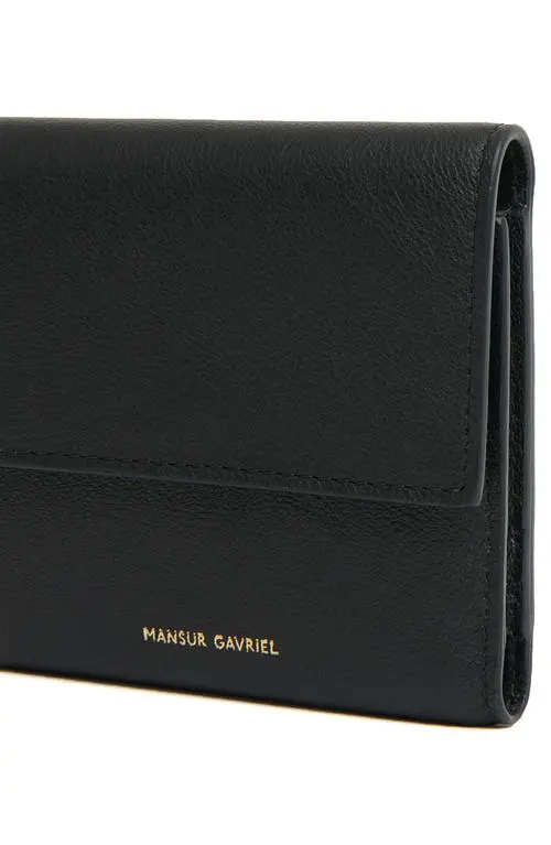 MANSUR GAVRIEL Leather Trifold Wallet
