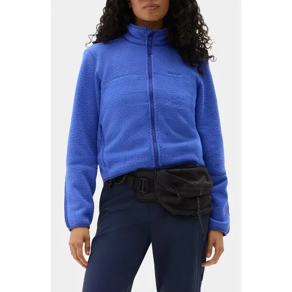 HALFDAYS Chapelle Water Repellent Fleece Jacket - Sapphire/cb