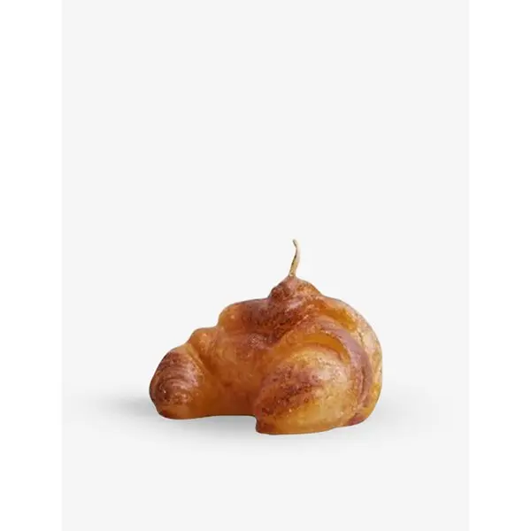 INTRONA Cornetto Croissant Without Icing Waxed Candle 127g - Brown