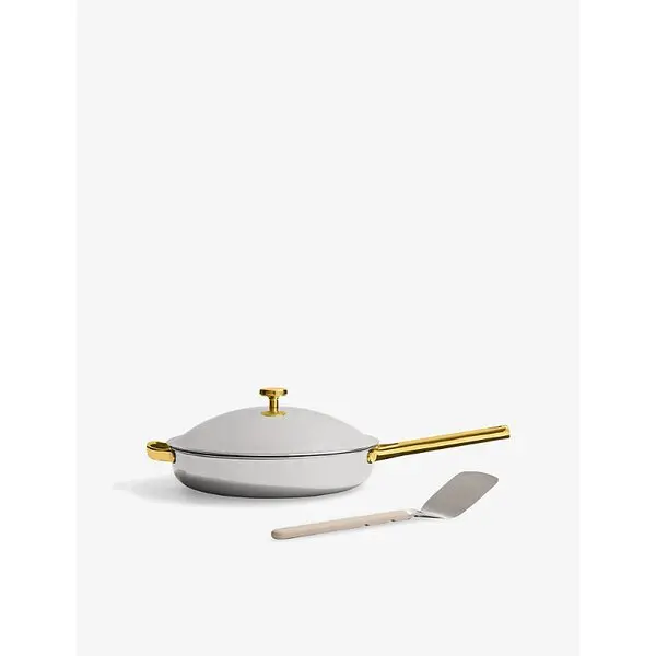 OUR PLACE Titanium Large Always Pan Pro - Chrome Gold