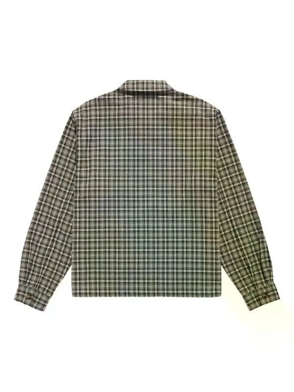 AWAKE NY Cotton-blend Checked Shirt