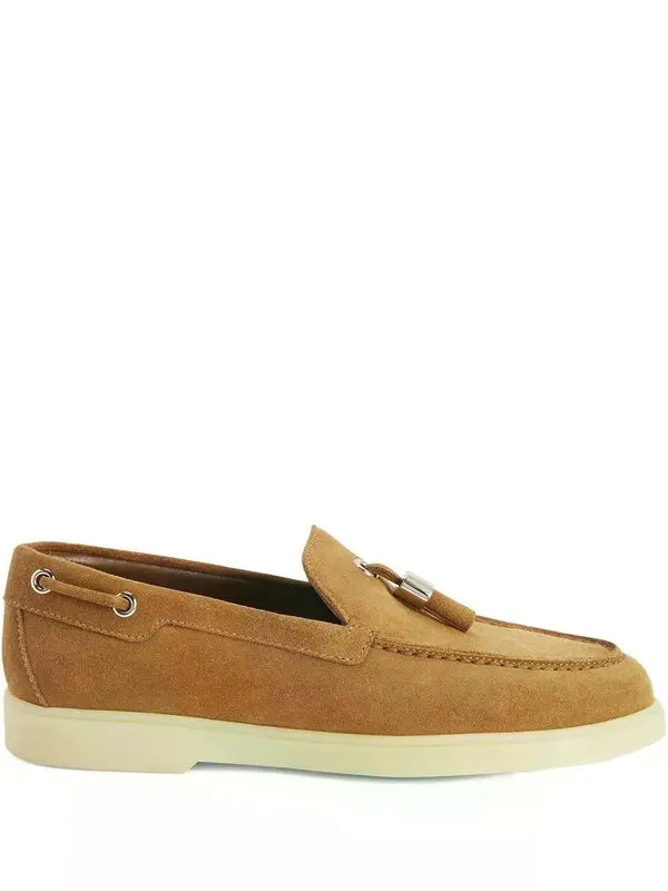 GIUSEPPE ZANOTTI Maui Tassels Slip-on Loafers - Brown