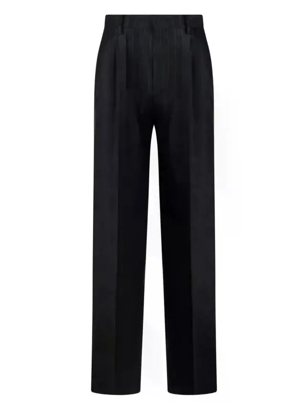 Tagliatore Striped Palazzo Trousers
