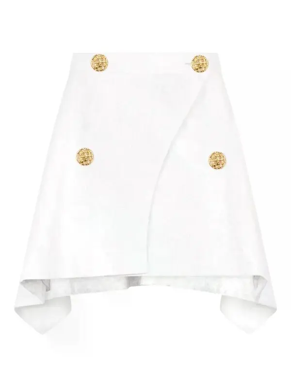 Roberto Cavalli Asymmetric Mini Skirt