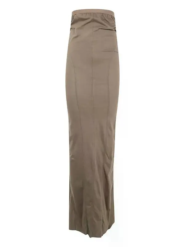 Rick Owens Cotton Maxi Skirt