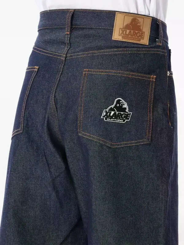 XLARGE Patch Detailing Denim Shorts