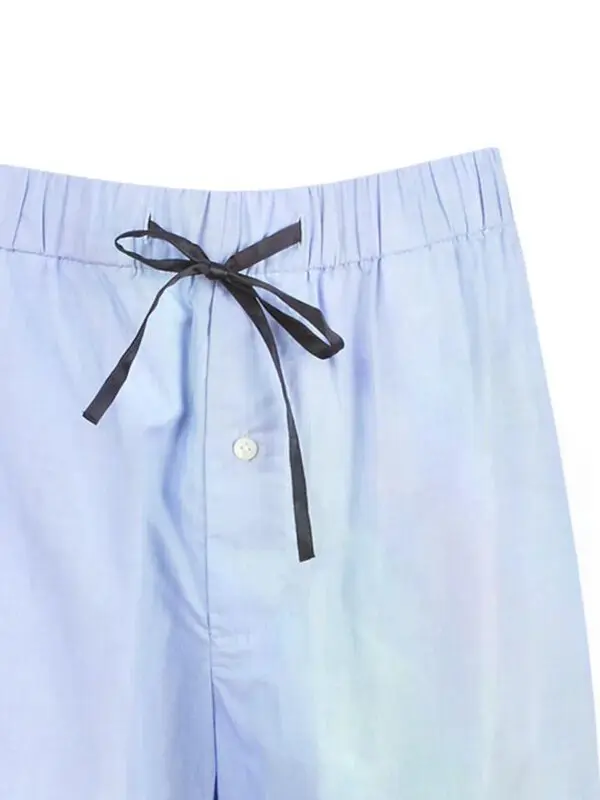 FLEUR DU MAL Cotton Pajamas - Blue