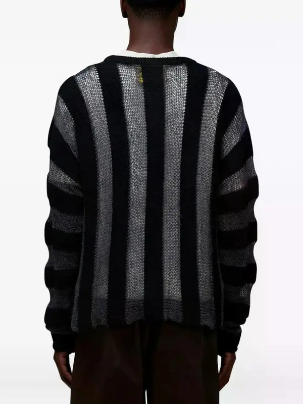 BRAIN DEAD Fuzzy Threadbare Sweater