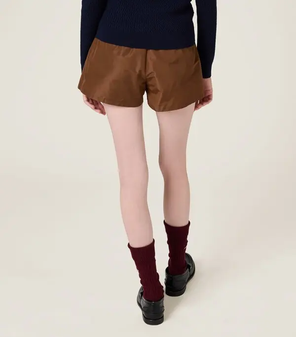 Miu Miu Technical Drawstring Shorts