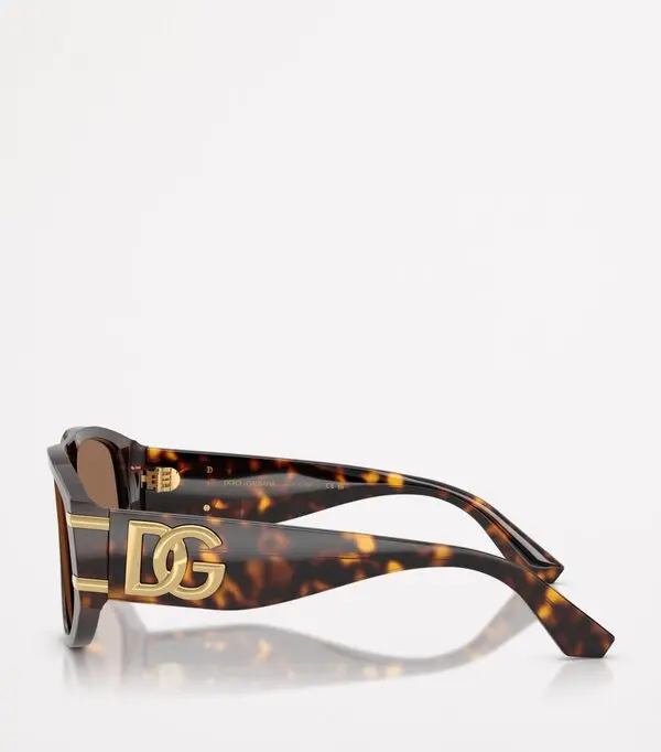 Dolce & Gabbana Dg Millennials Pilot Sunglasses - Brown