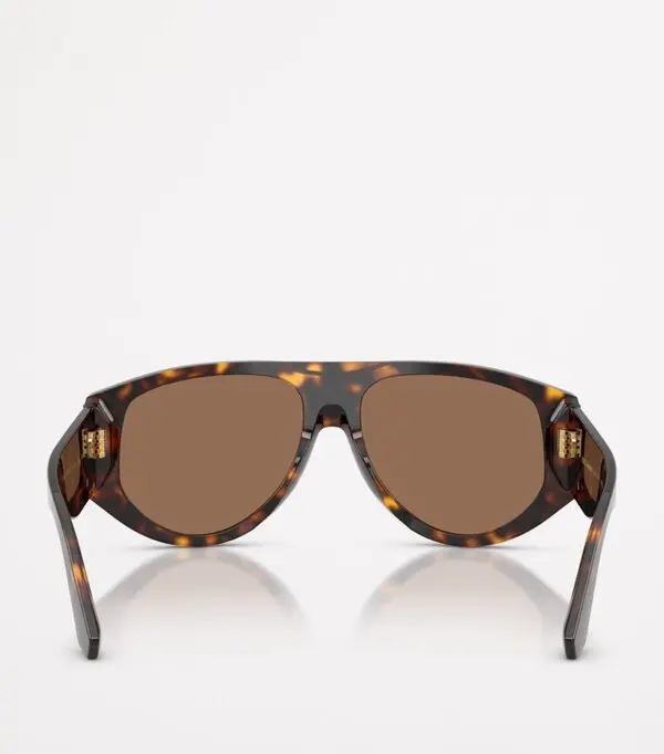 Dolce & Gabbana Dg Millennials Pilot Sunglasses - Brown