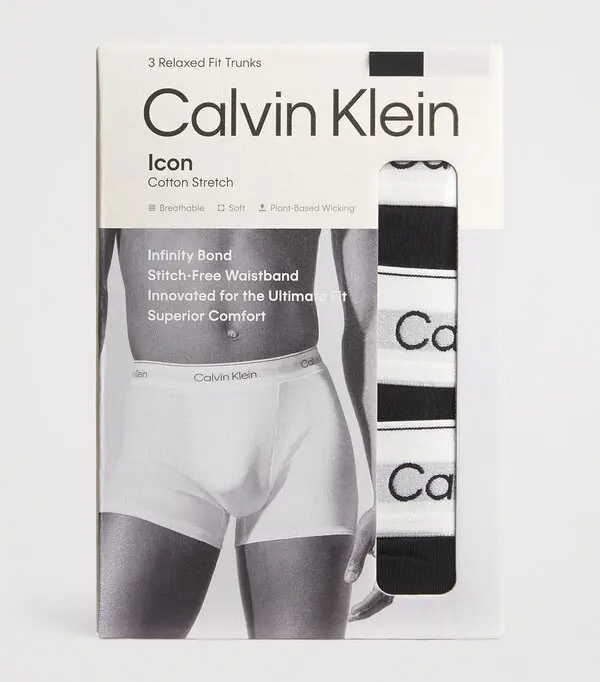 Calvin Klein Stretch-cotton Icon Boxer Briefs