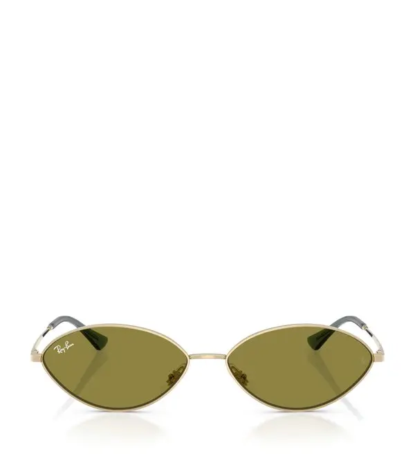 Ray-ban Kai Bio-based Oval Sunglasses - Gold