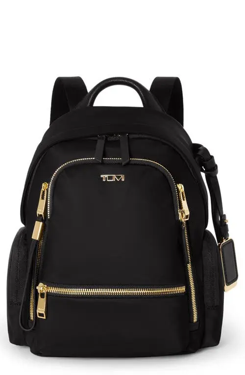 Tumi Voyageur Celina Small Backpack - Black/ Gold