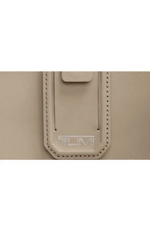 Tumi Harrison Gregory Leather Sling Bag - Limestone