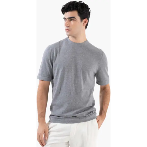 ITALIC Thomas Featherlight Tee Shirt - Heather Gray